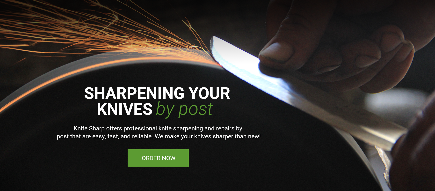 UK Professional Knife Sharpening Service by Post - Knife Sharp